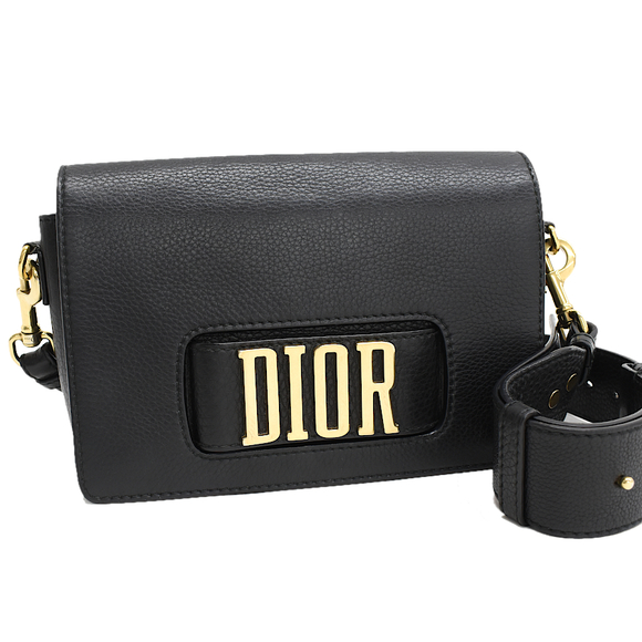 Dior | Bags | Dior Evolution Flap Bag Leather Black | Poshmark